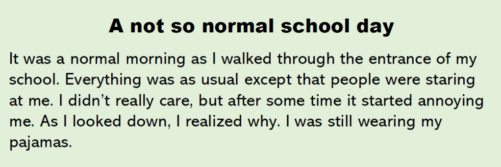 Mini Sagas – A Creative Writing Project of 3c – KKN BLOG