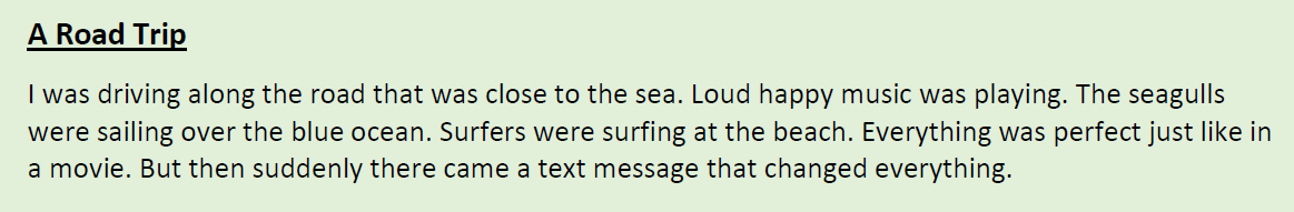 Mini Sagas – A Creative Writing Project of 3c – KKN BLOG